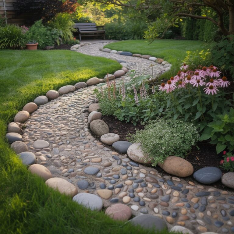 10 Amazing River Rock Landscaping Ideas.